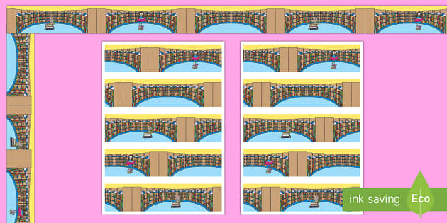 FREE! - World Book Day Display Borders (teacher made)