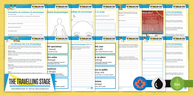 FREE The Travelling Stage Intermediate Pack French - Twinkl