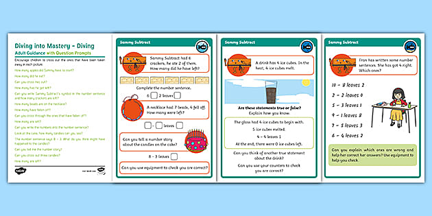 👉 White Rose Maths Compatible Y1 Subtraction How Many Left?(2)