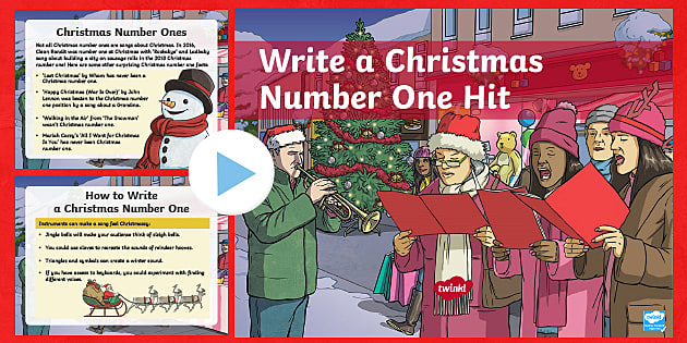 Number One Christmas Song PowerPoint Twinkl number-one-christmas-song-powerpoint-twinkl