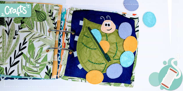 Caterpillar Counting and Patterns Page | Busy Books - Twinkl