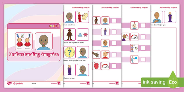 Twinkl Symbols: Understanding My Emotions - Surprise