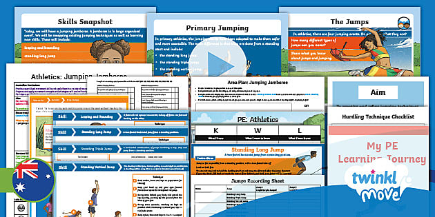 Move PE Y6 Athletics: Lesson 5: Jumping Jamboree Lesson Pack