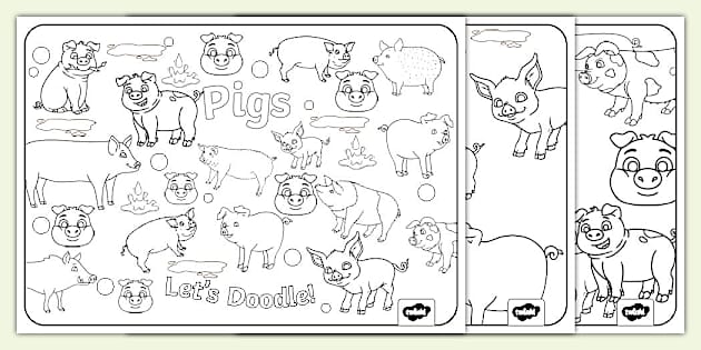 Outline Pig