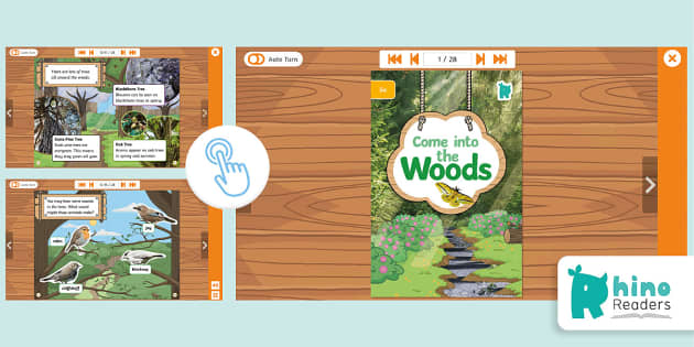 Level 5a Reading Scheme Book: Come into the Woods - Twinkl