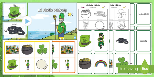 St. Patrick's Day Activity Pack-Irish (teacher made)