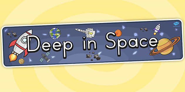 FREE! - Deep in Space Display Banner (Australia) - Twinkl
