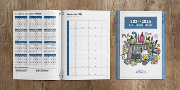 Secondary/KS5 Teacher Planner 2024/25 (profesor hizo)