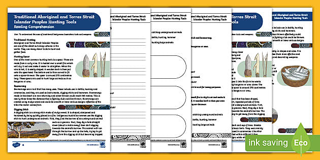 FREE! - Traditional Aboriginal and Torres Strait Islander Peoples Hunting