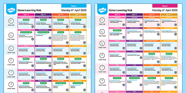 FREE! - Home Learning Hub Daily Plan Monday 6th April FREE! - Home Learning Hub Daily Plan Monday 6th April