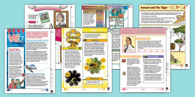 LKS2 May Reading Comprehension Activity Pack - Twinkl