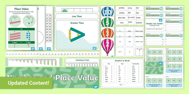 Place Value Display Year 2 | PlanIt Maths | KS1 Resources