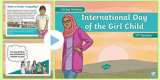 International Day of the Girl Child PowerPoint | Twinkl