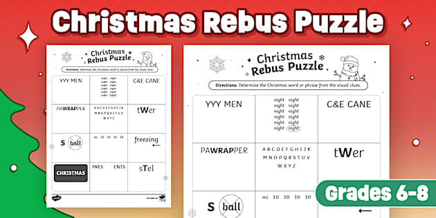 rebus puzzles printable
