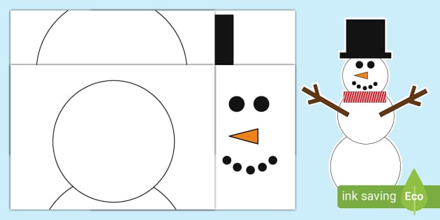 Build Your Own Snowman Activity Pack (teacher made) - Twinkl