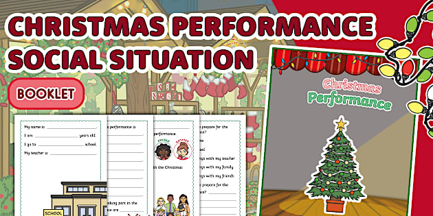 Christmas Performance Social Situation - Twinkl - KS1