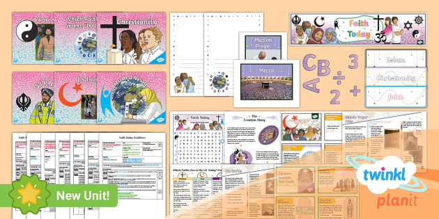 RE: Faith Today: Year 4 - KS2 Faith Units Of Work - Twinkl