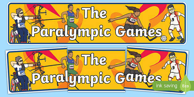 The Paralympic Games Display Banner (teacher made) - Twinkl