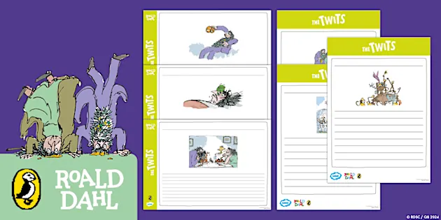 FREE! - The Twits: Writing Frames [Ages 7-9] (teacher made)
