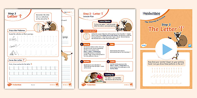 Step 2 Letter l Pack: Handwriting Practice (teacher made)
