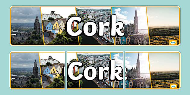 Cork Photo Display Banner