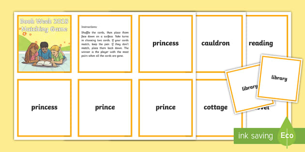 CBCA Book Week Memory Matching Game (teacher made) - Twinkl
