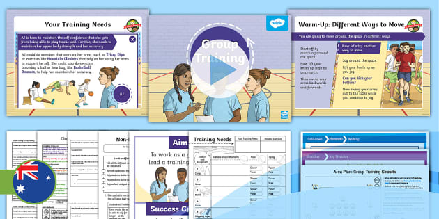 Move PE Year 6 Circuit Training Lesson 6: Group Training
