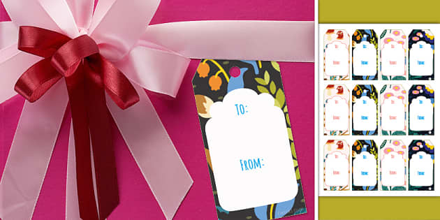 Enchanted Forest Gift Tags | Twinkl Party (teacher made)