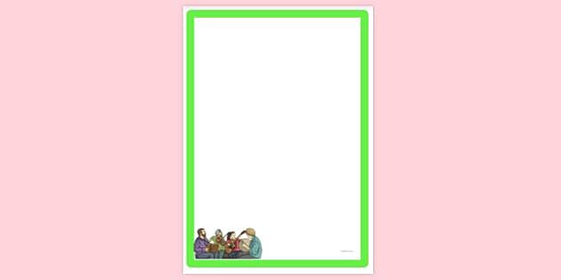 FREE! - Simple Page Border | Page Borders | Twinkl - Twinkl