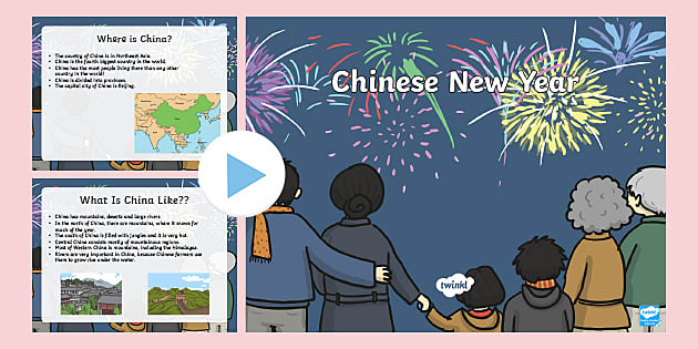 Chinese New Year Information PowerPoint - discussion prompt