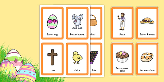 Easter Pairs Matching Game (Teacher-Made) - Twinkl