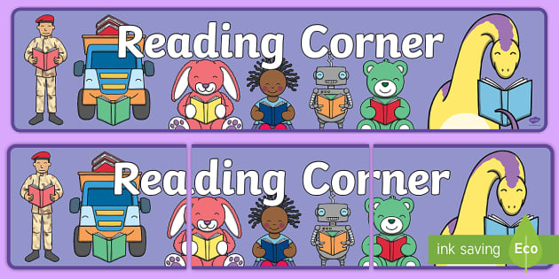 Level 1 Reading Corner Display Banner (teacher made)