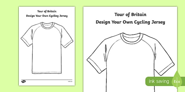 Tour of Britain: Design a Cycling Jersey Worksheet / Worksheet, worksheet