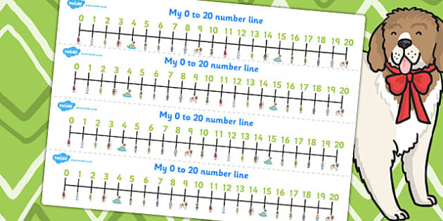 Peter Pan Number Lines 0 20
