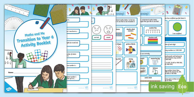 👉 Maths and Me Transition to Year 6 Activity Booklet