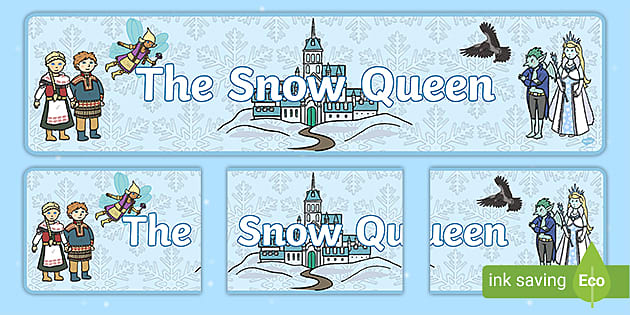 The Snow Queen Story Banner (teacher made)