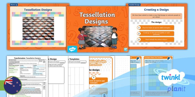 Level 2 Transformation: Shapes That Tessellate Lesson 2