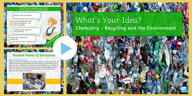 KS3 Recycling and the Environment What's Your Idea? PowerPoint