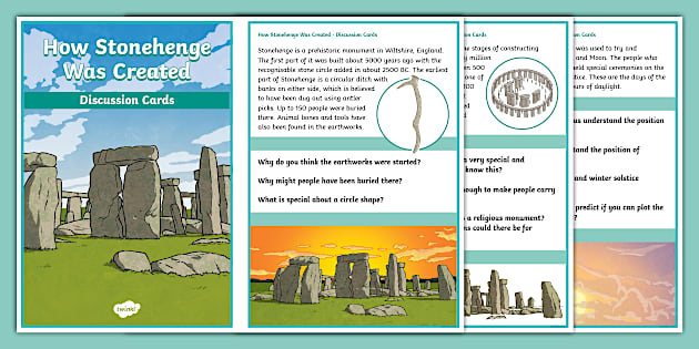 How Stonehenge Was Created Debate Pack - Twinkl How Stonehenge Was Created Debate Pack - Twinkl