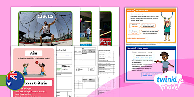 Foundation PE The Summer Games Lesson 1: Move That Ball