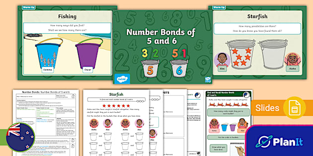 * NEW * Phase 1 Number Structure: Number Bonds Lesson 1