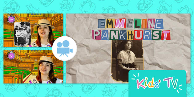 Emmeline Pankhurst Facts | Twinkl Kids' TV (teacher made)