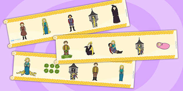 Rapunzel Display Borders (teacher made) - Twinkl