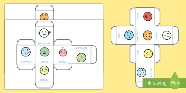 Zarul cu emoții (teacher made) - Twinkl