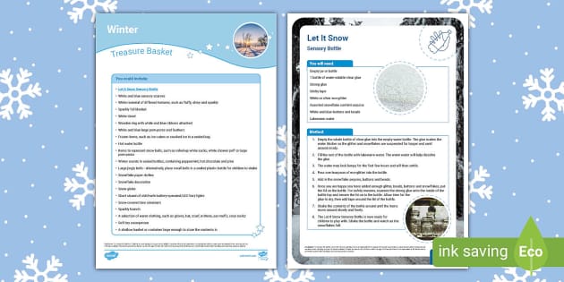 9 Whimsical Winter Sensory Activities | Twinkl Blog - Twinkl
