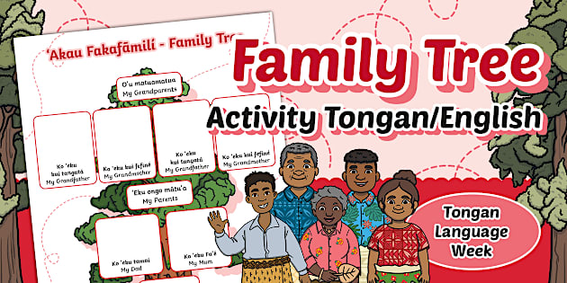 Family Tree Activity Tongan/English
