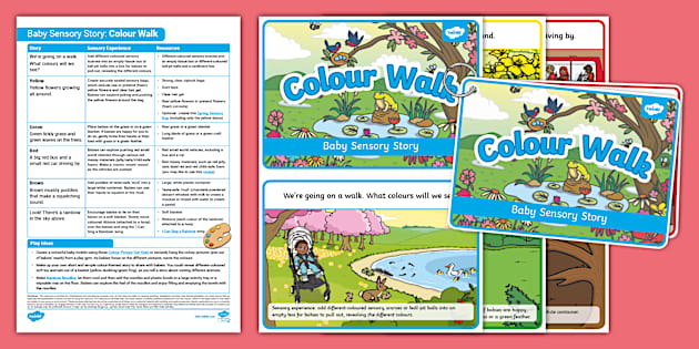 Baby Sensory Story: Colour Walk | Twinkl (teacher made)