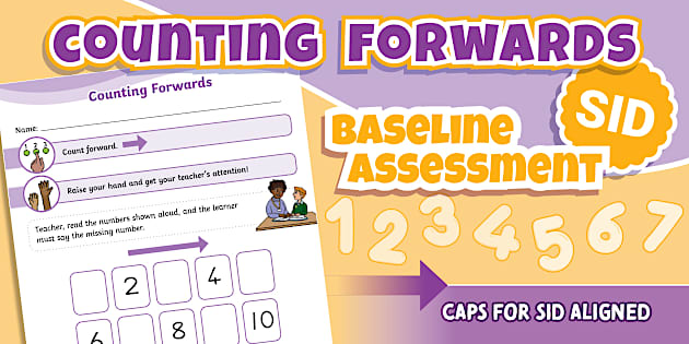 Foundation Phase - Mathematics - Counting Forwards - Baseline ...