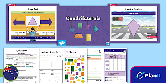 Phase 2 Space: 2D and 3D Shapes (Quadrilaterals) Lesson 2
