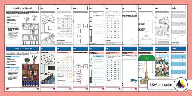 Escape the Library Escape Room Answer Key | Twinkl USA